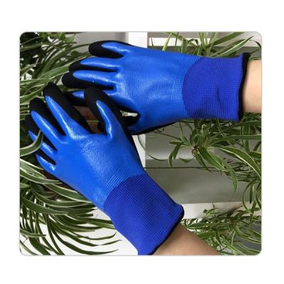 China Construction Warm Double Dipping Waterproof Mens Heavy Duty Work Gloves For Cold Environmrnt for sale