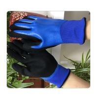 China Construction Warm Double Dipping Waterproof Mens Heavy Duty Work Gloves For Cold Environmrnt for sale