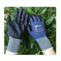 China Women Summer Breathable Gardening Nylon Knit Hand Safety Gloves for sale