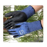 China Building HPPE Steel Knit 13 Gauge Cut Resistant Gloves With Black Pu Dipping On Palm for sale