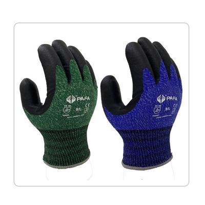 China Anti Cold Good Grip Terry Bushed Hand Safety Gloves For Outdoor Work for sale