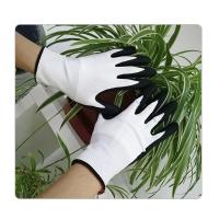China Anti Abrasion Nitrile Foam Oilproof Hand Safety Gloves For Gardening And Wood Working for sale