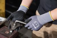 China Silicone Free Foam Nitrile Palm Mechanic Work Gloves for sale