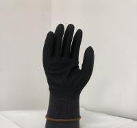 China EN388 4131X Seamless Grease Resistant Nitrile Work Gloves For Building for sale