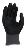 China DMF Free 4131X Nylon Knitting Foam Nitrile Gloves For Glass Handling for sale