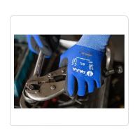 China Breathable Multipurpose Machinery Equipment Nylon Spandex 15G 4131X Hand Safety Nitrile Gloves for sale
