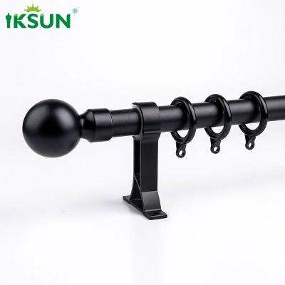 China 28mm Morandi Aluminium Curtain Pole Powder Coating For Home Decor for sale