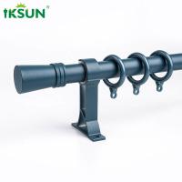 China Adjustable Decorative Aluminium Curtain Rod With Electrophoresis Finish for sale