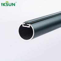 China Sanding Process Curtain Rod Finials Textured For Home Decoration for sale