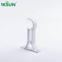 China Metal Alloy Curtain Mounting Bracket , Curtain Pole Holder With Anodized Painting for sale
