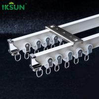 China Flexible Bendable Curved Curtain Track Aluminium Alloy 6063 Material for sale