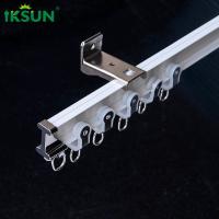 China Hidden 19ft Curved Curtain Track Wall Mount For Bedroom School Office for sale