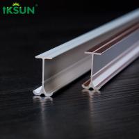 China 6.7m Aluminum Curtain Rail , Double Curtain Track Set Bendable Flexible for sale