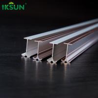 China 0.8mm Ultrathin Curved Curtain Track For Room Home Hotel 670cm Length for sale