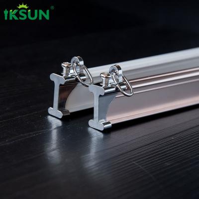 China Aluminium Alloy 6063 Curtain Rail Track Flexible 580cm Length for sale