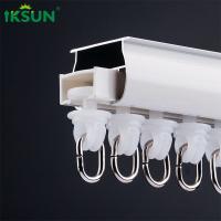 China 0.8mm Ultrathin Wall Mounted Curtain Track System Flexible With Powder Coating for sale