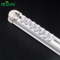 China Multifunctional Aluminium Curtain Channel , White Ceiling Curtain Track For Hotel for sale
