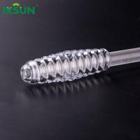 China Plexiglass Acrylic Curtain Pull Wands , Clear Drapery Wand Invisible Heavy Duty for sale