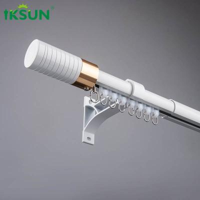 China 0.7 - 1.4m/Set Tension Window Curtain Rods And Rails Extendable Adjustable for sale