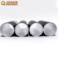 China Round Rolling Pipe 6063 Aluminum Window Extrusion Profiles Large Diameter 60mm for sale