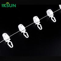 China 1.2mm Thickness Aluminium Curtain Track Electric Curtain Rail S Wave Fold Curtain Tape for sale