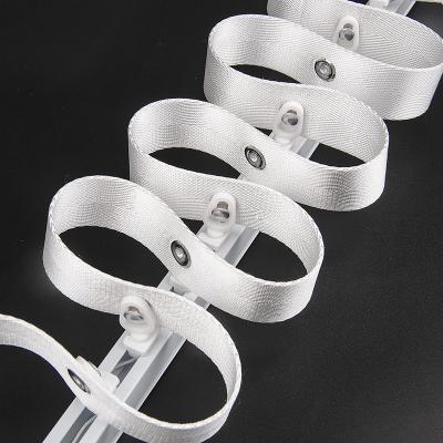 China 107/125/145/160Mm S Wave Curtain Ripple Fold Tape 50kg Bearing Capacity for sale