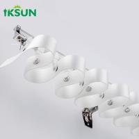 China 100mm Simple Style Ripple S Fold Curtain Tape Powder Coating for sale