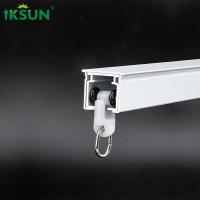 China 1.1-4.5m Aluminium Telescopic Curtain Track Adjustable Curtain Rail for sale