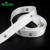 China Aluminium Alloy 100mm S Fold Curtain Tape 50kg Bearing Capacity for sale