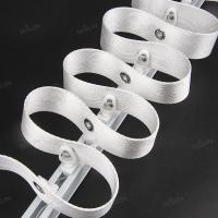 China Aluminium Alloy 100mm S Fold Curtain Tape 50kg Bearing Capacity for sale