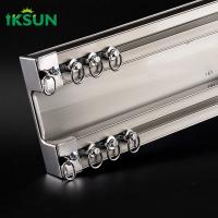 China T5 Temper Aluminium Curtain Rail Track Heavy Duty Screws Mount for sale