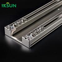 China T5 Aluminum Ceiling Curtain Track Length 5.8-6.7m Thickness 1.1mm for sale