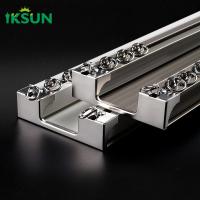 China 6063 Aluminium Curtain Ceiling Rail Track 100.4*26.1 Square Shape for sale