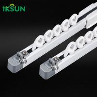 China Extendable Aluminium Ajustbale Curtain Track Rail Curtain For Home for sale