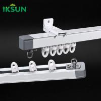 China Extendable Aluminium Ajustbale Curtain Track Rail Curtain For Home for sale