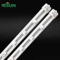 China 50kg Bearing S Wave Curtain Track Window Hardware Ripple Fold Curtain Tracks for sale