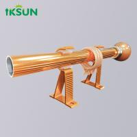 China Modern Fitting Room Decor Window Grommet Golden Curtains Rods Set 28mm Metal Aluminum Alloy Curtain Poles for sale