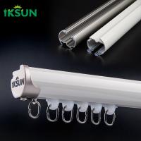 China Colorful Double Ceiling Aluminium Curtain Track Rail Heavy Duty for sale
