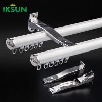 China 6.7m Commercial Home Aluminium Curtain Rail Window Alloy Curtain Accessories for sale