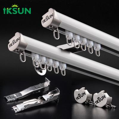 China Heavy Duty Ceiling Track Curtain Aluminium Curtain Rails Track for sale