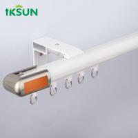 China Easy Installation Aluminium Curtain Track For Window  Silence Rails Curtains Accessory for sale