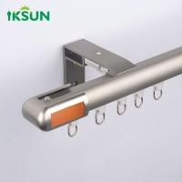 China Universal Simple Sliding Window Curtain Track Runners Aluminum Track Rails Customized for sale