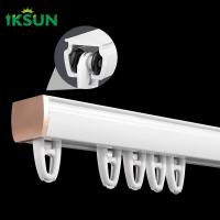 China 6063 Aluminium Recessed Curtain Track For Home Aluminium Curtain Rails for sale