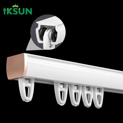 China Anodizing Profile Rail Curtain Track C Channel Extruded Aluminium Curtain Poles for sale