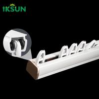 China T5 Temper Curtain Rail Pole Metal Aluminum Curtain Track Rail for sale