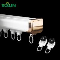 China T5 Temper Light Curtain Rail Curtain Poles Tracks Accessories Metal Aluminum for sale