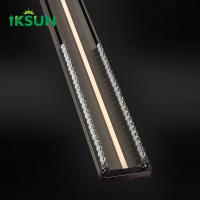 China Contemporary Double  LED Light Curtain Track Dimmable Led Rail Lighting  For Home Or Office for sale