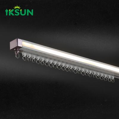 China Wholesale   Light  Led Curtain Track  Ceiling Or Wall Mount  Strip Lights Track Rail for sale