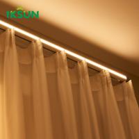 China Hot Sale LED Light  Aluminum Curtain Track  Hanging  Recessed Lighting Track System Accessories For  Home Office for sale