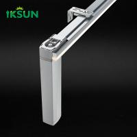 China High Quility LED Motorized Curtain Track Electrophoresis Screwfix Ceiling Mounted Curtain Rail   For Household for sale